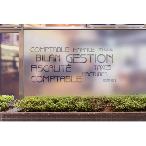 Sticker Lettrage Comptable Dépoli | MPA Pro