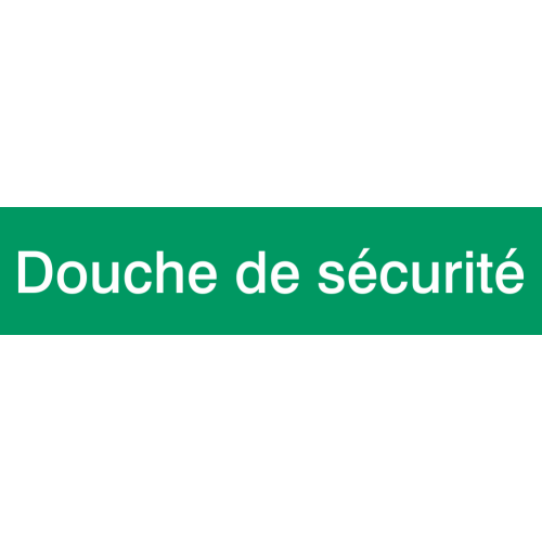 Autocollant Signalisation Douche De Sécurité | MPA Pro