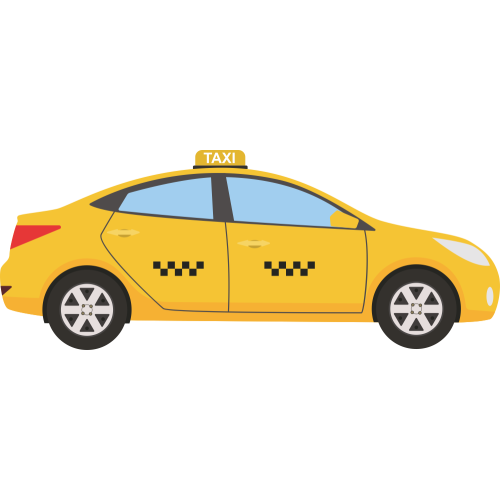 Autocollant Métier Transport Taxi 4 MPA Pro
