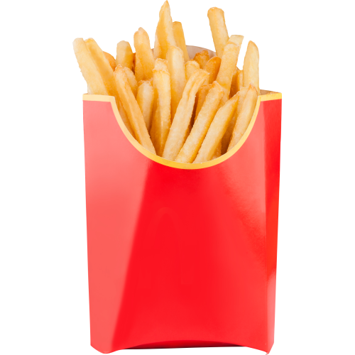 Autocollant Alimentation Frites Sachet 2 | MPA Pro
