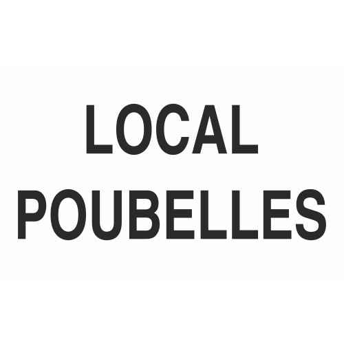 Panneau Local poubelles | MPA Pro Panneau Local poubelles | MPA Pro